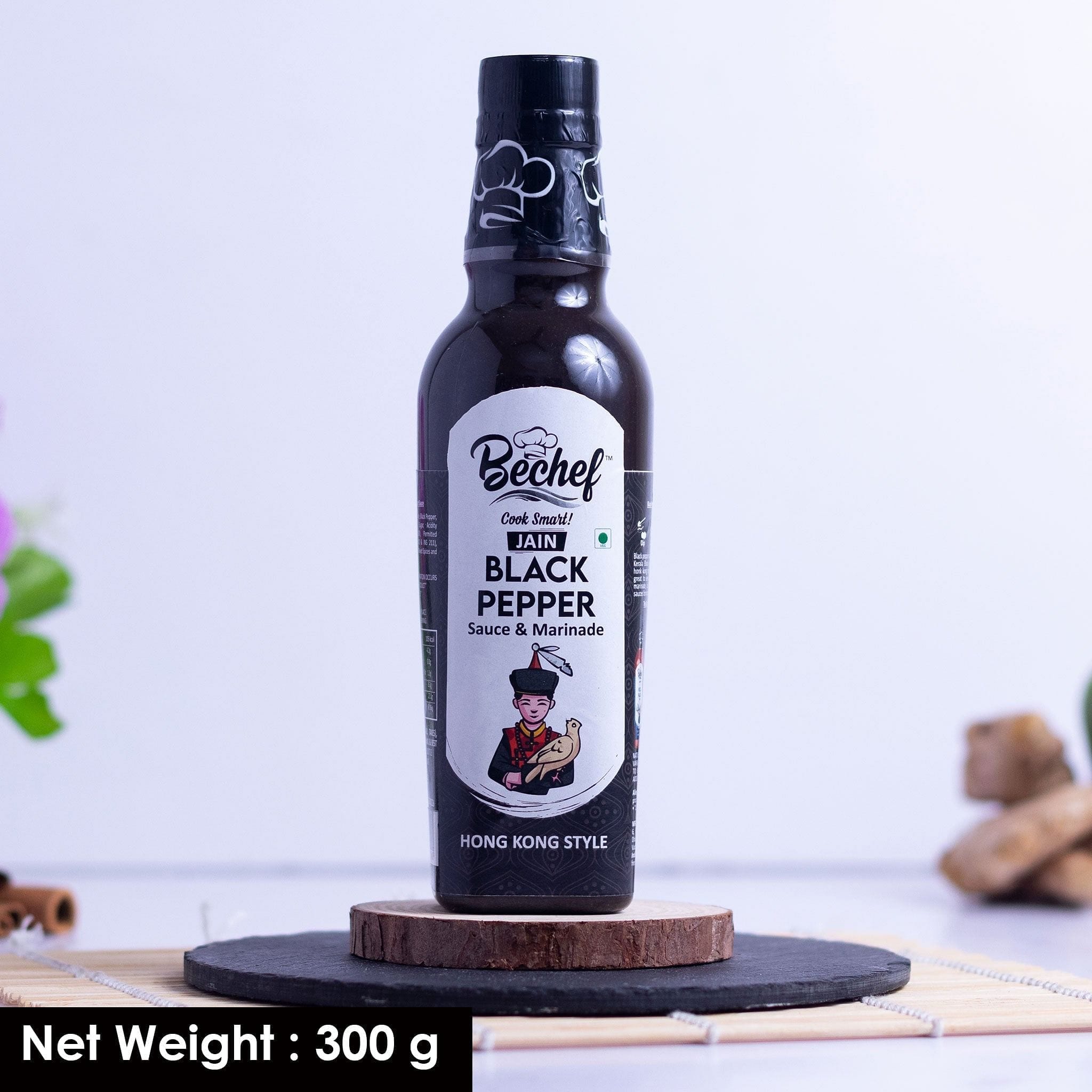 Buy Bechef Jain Black Pepper Sauce :: Online Jain Sauces :: Gourmet ...