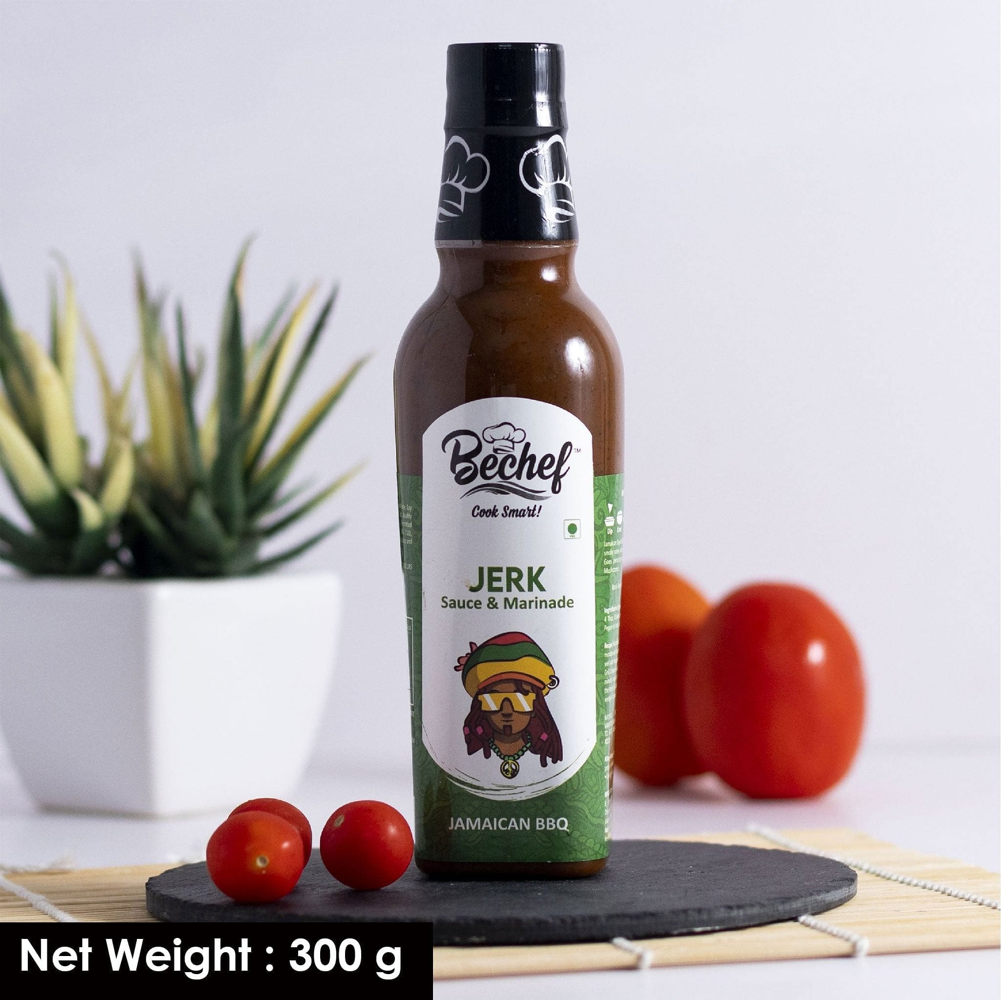 Buy Bechef Jerk Sauce Online :: Carribean Flavours :: 300 g :: 6 Months ...
